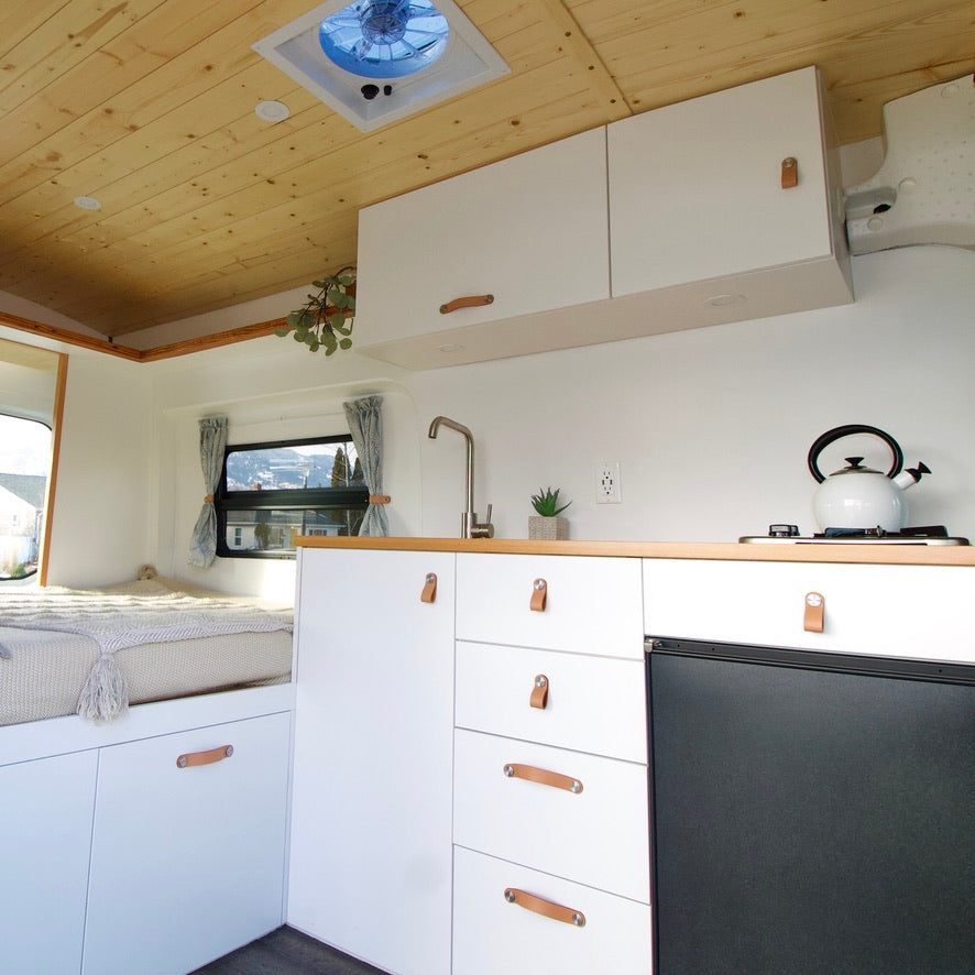 Roger that! A beautiful off-grid adventure van for cyclists. – Curious ...