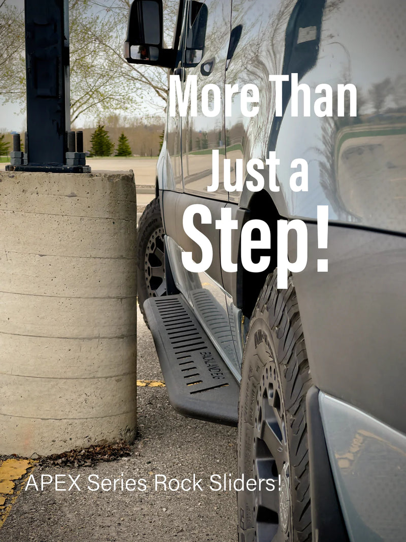Sprinter 170" Rock Slider Steps – Curious Campervans