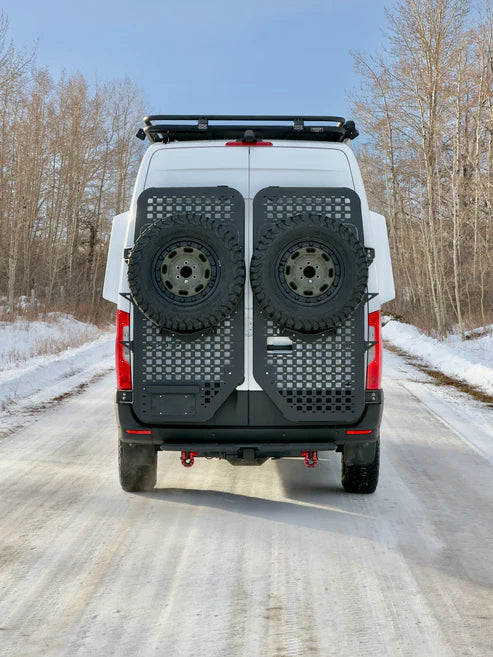Backland Expedition - Sprinter OX Tire Carrier – Curious Campervans