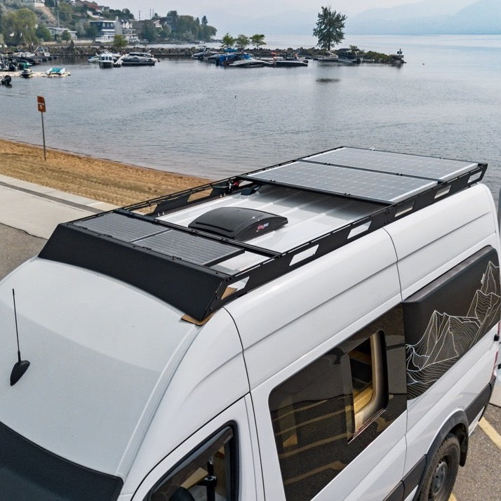 Mercedes Sprinter 144" High-Roof Rack by Curious Campervans