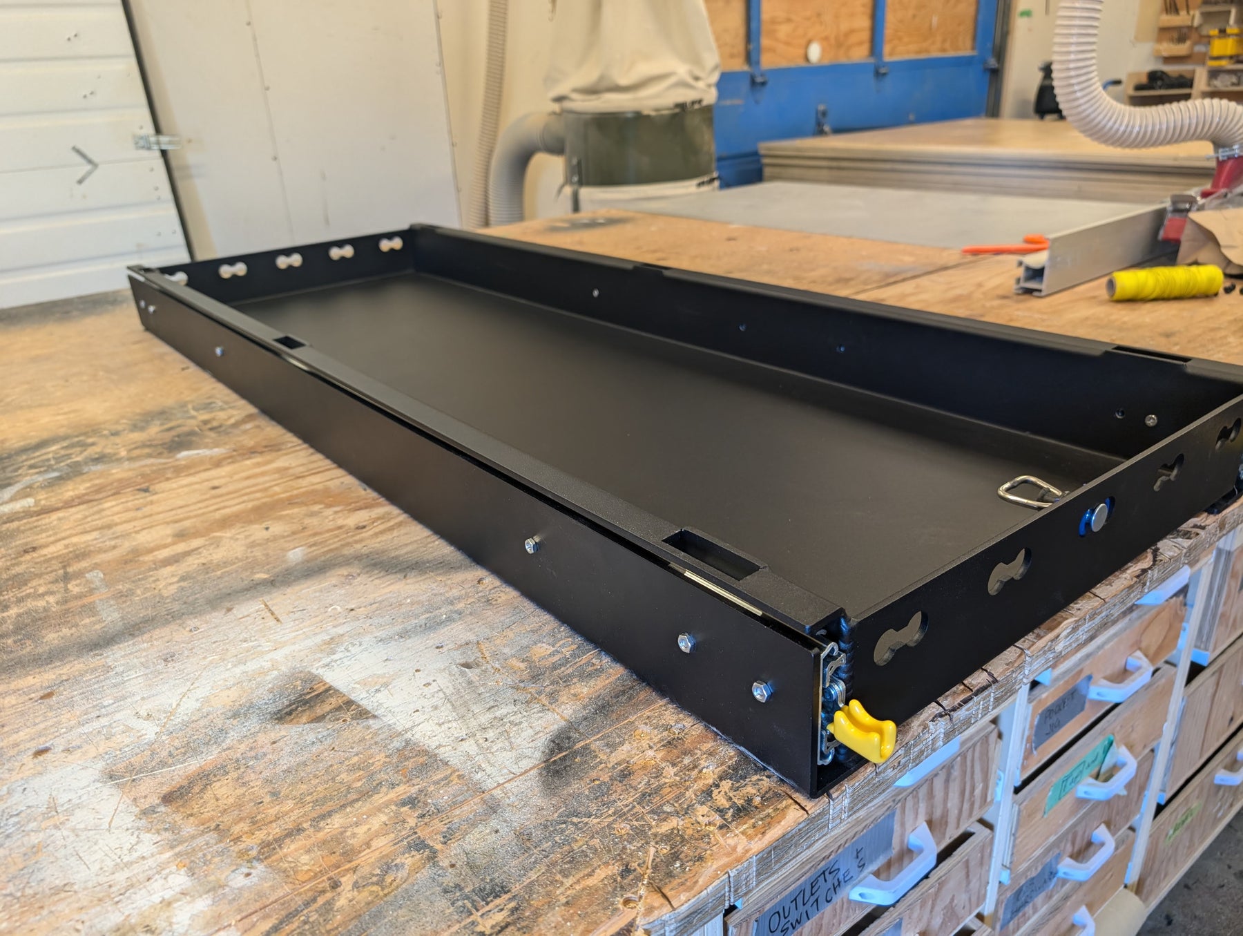 Aluminum Slide Out Storage Tray for Bikes, Boards and Gear – Curious ...