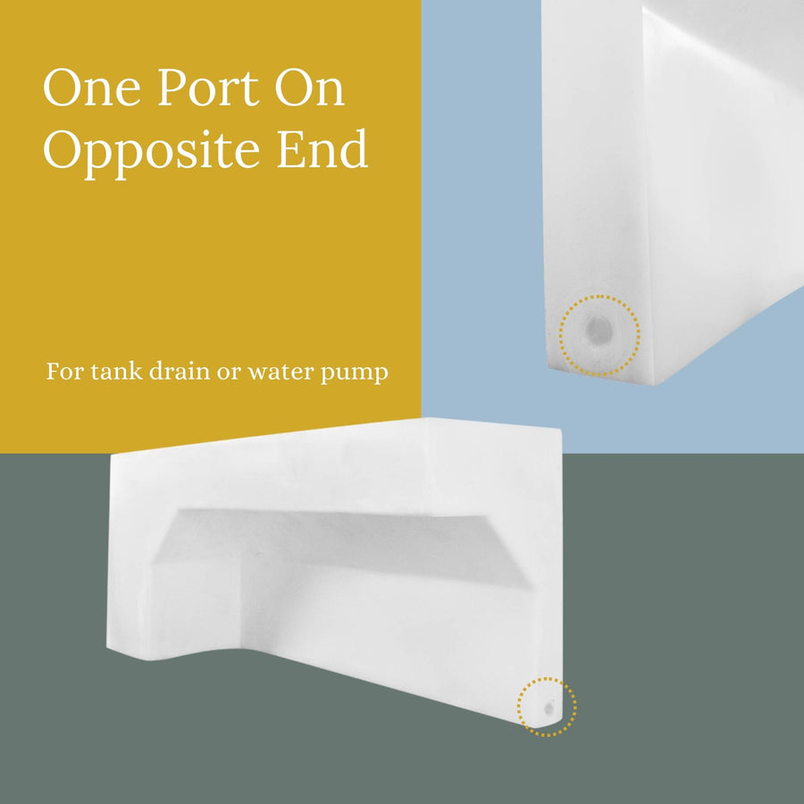 Transit Wheel Well Water Tank (27 Gallon) – Curious Campervans