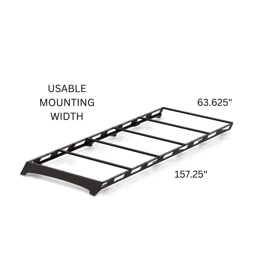 Ram Promaster 159" Extended Roof Rack by Curious Campervans