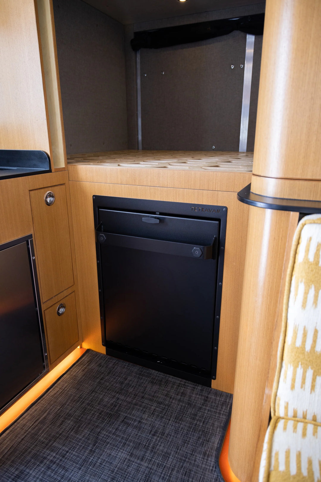 Folding Shower with Magnetic Curtain – Curious Campervans