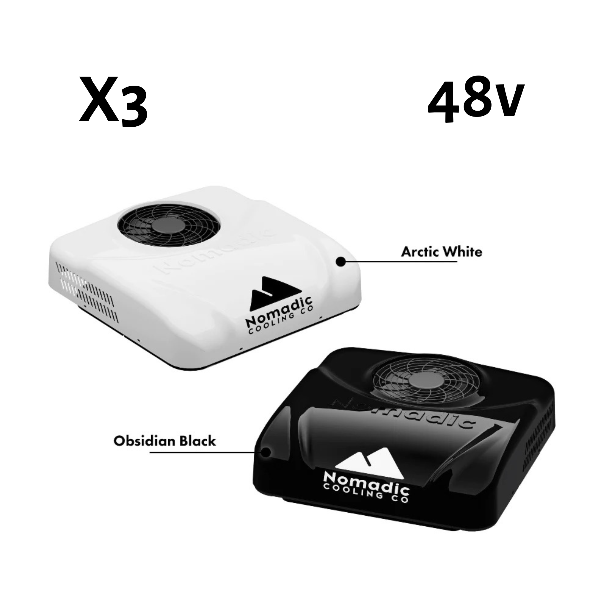 Nomadic Cooling X3 48V Air Conditioner – Curious Campervans