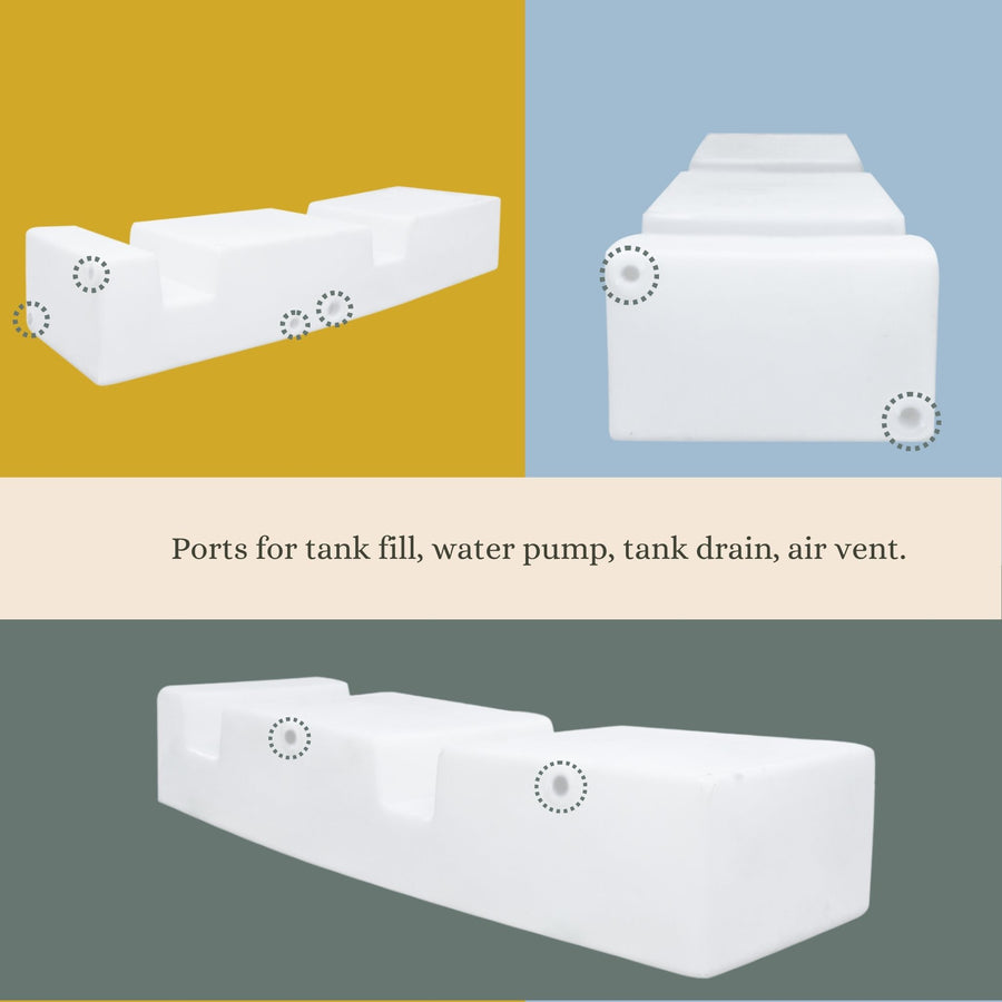 Promaster Undermount Water Tank (15 Gallon) – Curious Campervans