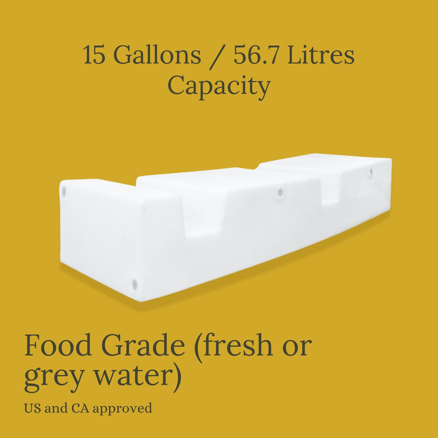 Promaster Undermount Water Tank (15 Gallon) – Curious Campervans